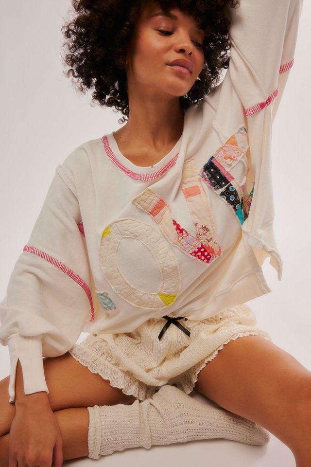 Fp X Tricia Fix Camden Love Sweatshirt Free People