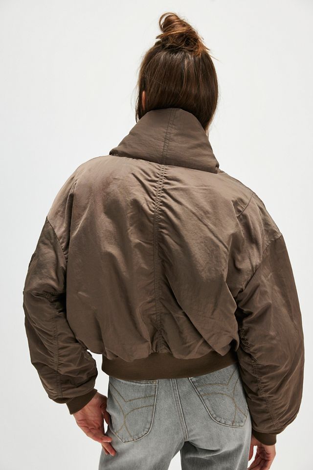Shawl Collar Flight Jacket | Free People UK
