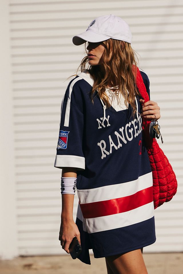 NY Rangers Lace Up Tunic | Free People