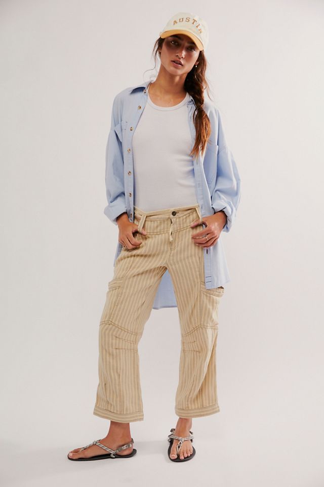 Lay Back Crop Pants | Free People