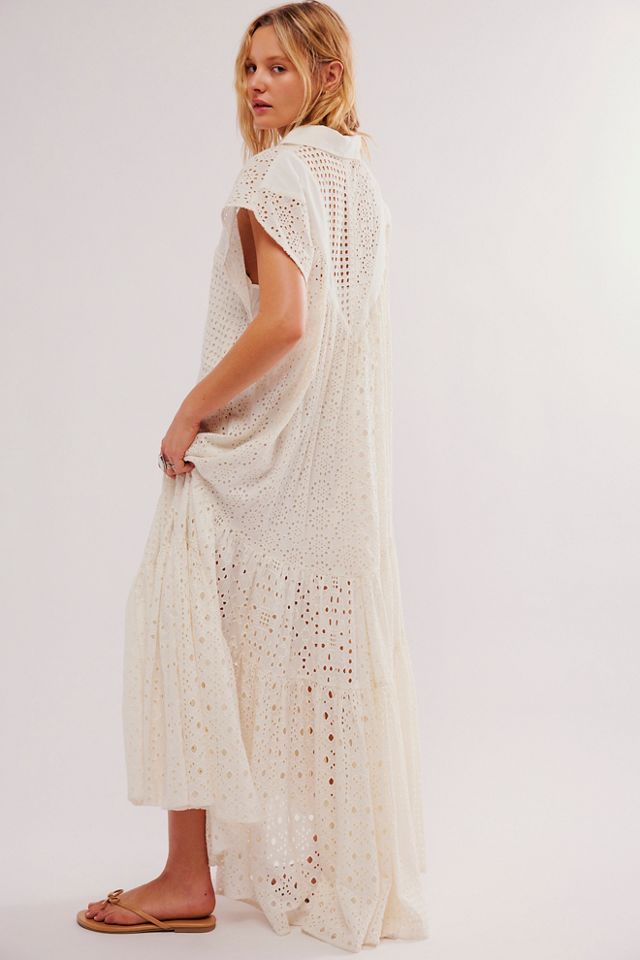 Marieanne Eyelet Maxi Dress | Free People