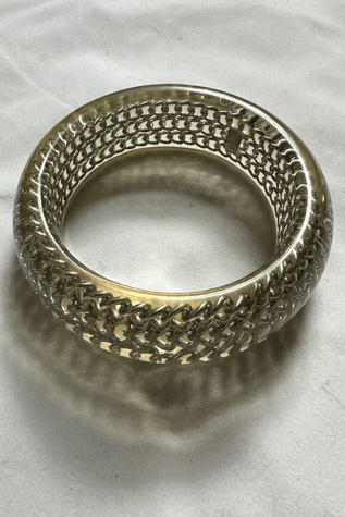 1980s Clear Acrylic Chain Link Bracelet Selected by Cherry | Free People