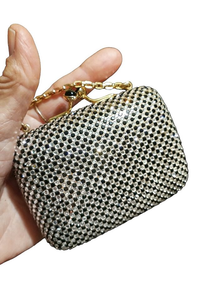Vintage Judith Leiber Crystal Minaudiere Selected by Garbage Soup ...