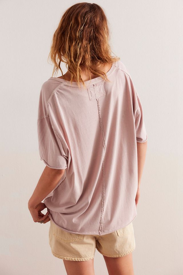 We The Free Nina V-Neck Tee | Free People UK