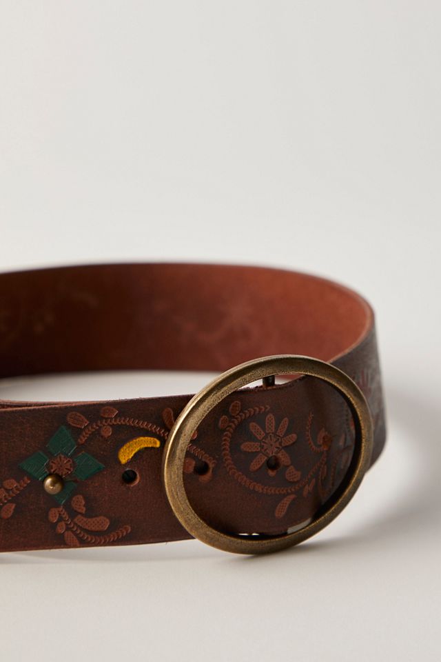 Pressed Flowers Painted Belt | Free People