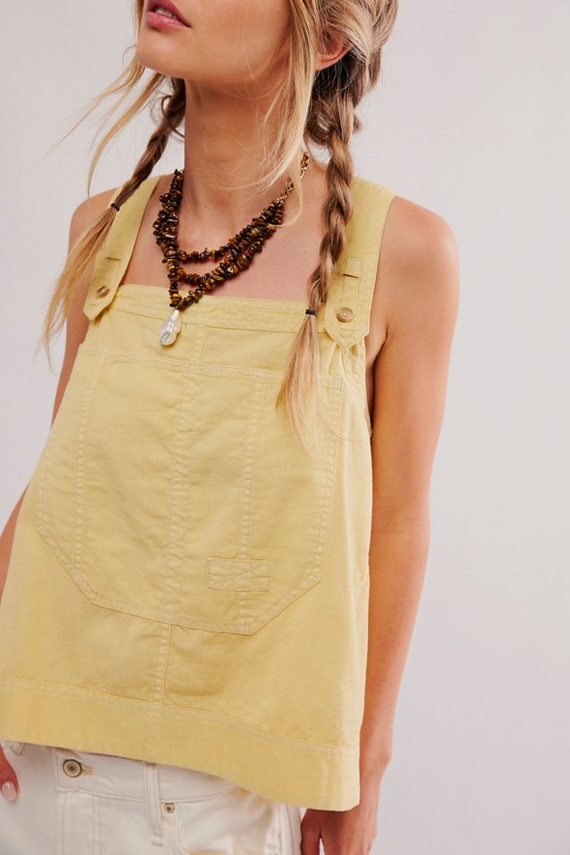 We The Free Overall Smock Linen Top | Free People