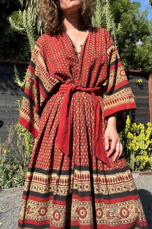 1970s Far East Cotton Folk Dress | Free People