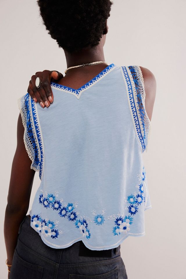 Madden Embroidered Top | Free People