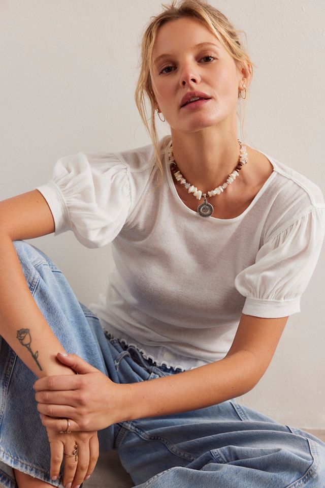 We The Free Reina Tissue Tee | Free People