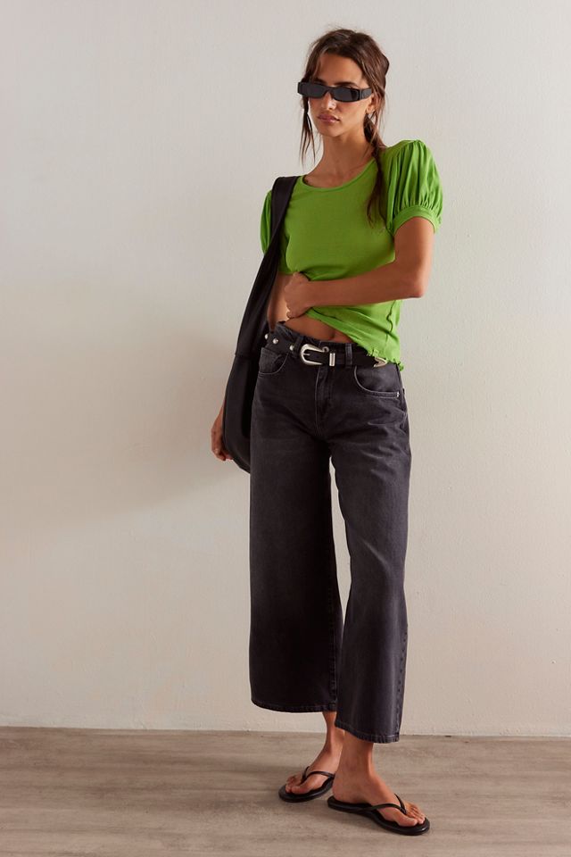 We The Free Reina Tissue Tee | Free People UK