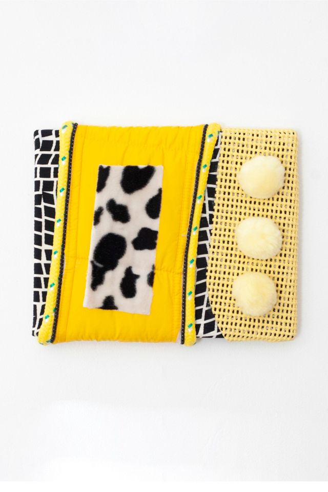 Becca Van K Yellow Fuzzy Wall Art | Free People