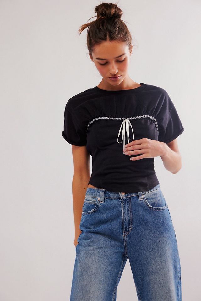 Take A Bow Tee | Free People