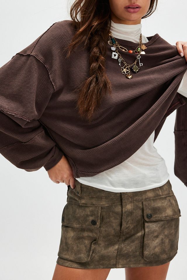 We The Free Mod Moment Mini Skirt | Free People