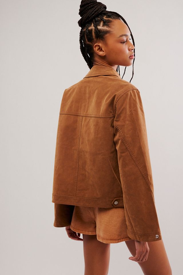 We The Free Blair Vegan Suede Jacket | Free People