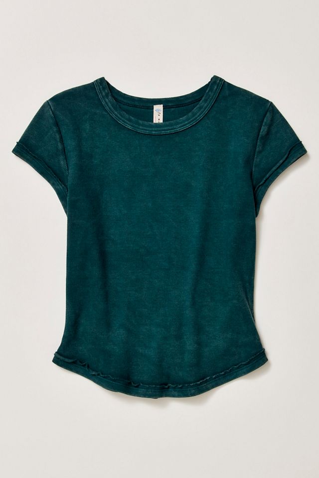 Ribbed Logo Baby Tee | Free People