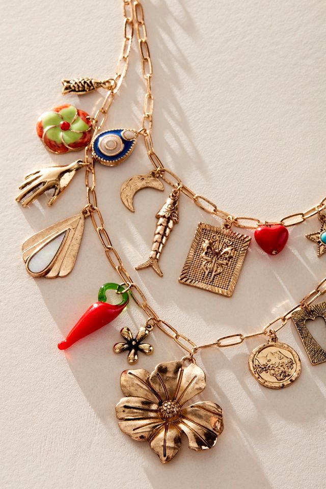 Maxamillion Charm Necklace | Free People