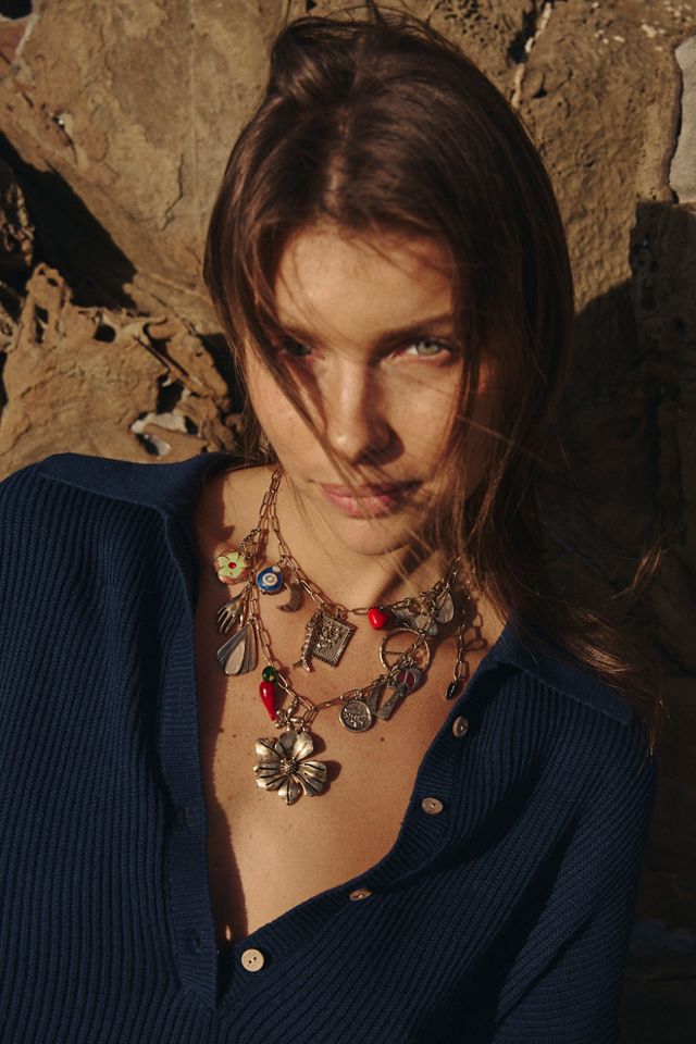 Maxamillion Charm Necklace | Free People