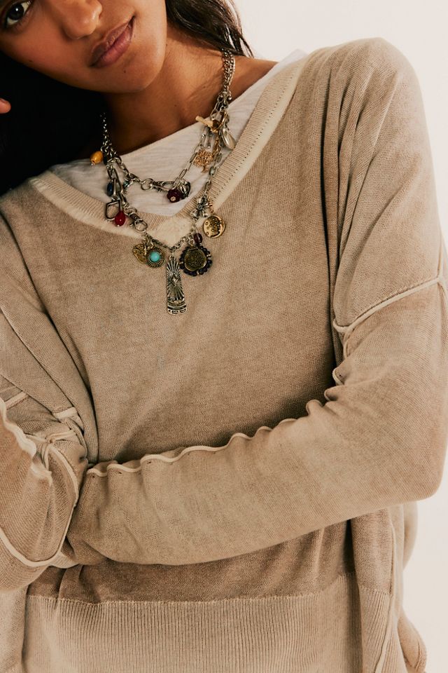 Maxamillion Charm Necklace | Free People UK