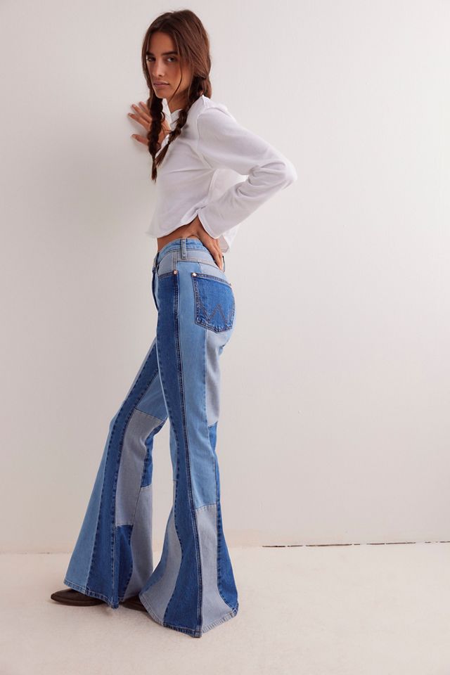 Jeans Patchwork Wrangler x Lainey Wilson | Free People FR
