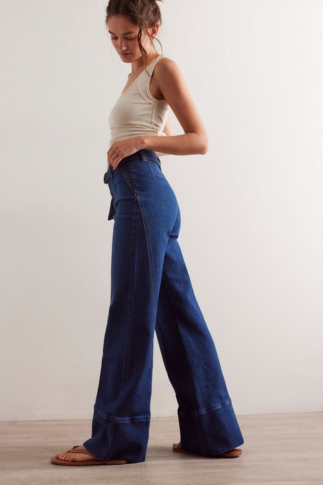 We The Free Ryla A-Line Jeans | Free People