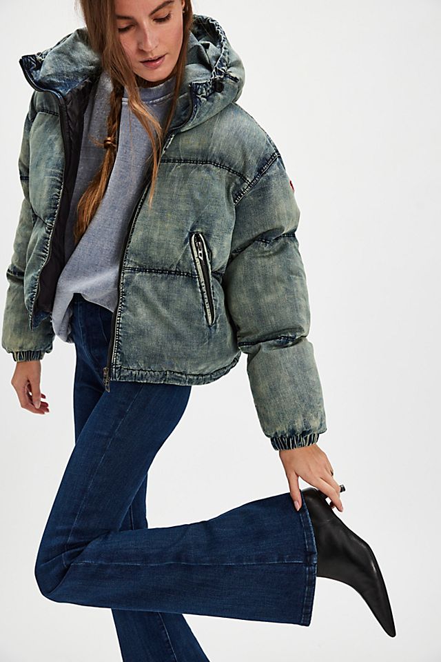 Diesel W-aves Puffer | Free People Diesel W-aves Puffer | Free People