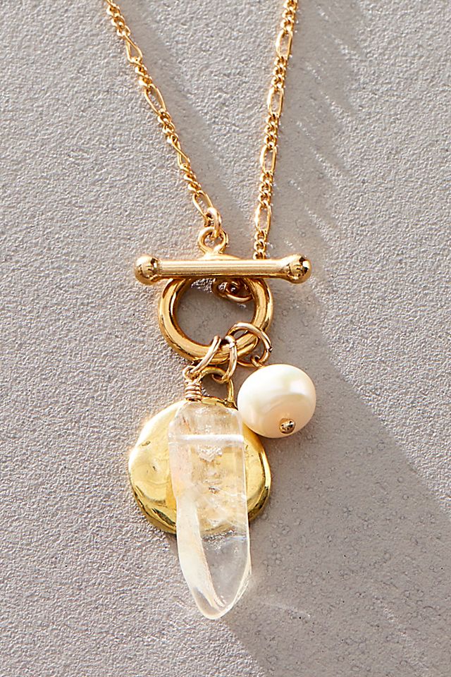 Dea Dia Selene Charm Necklace | Free People UK Dea Dia Selene Charm Necklace | Free People UK