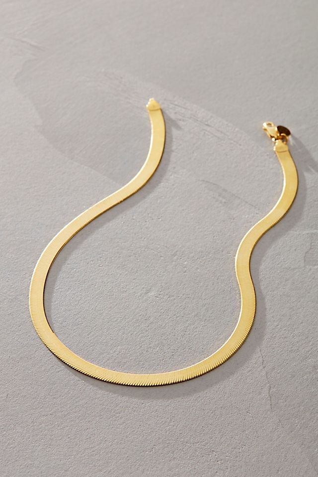 Dea Dia Herringbone Necklace | Free People UK Dea Dia Herringbone Necklace | Free People UK