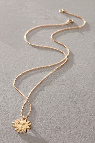 Dea Dia Sun Talisman Necklace | Free People