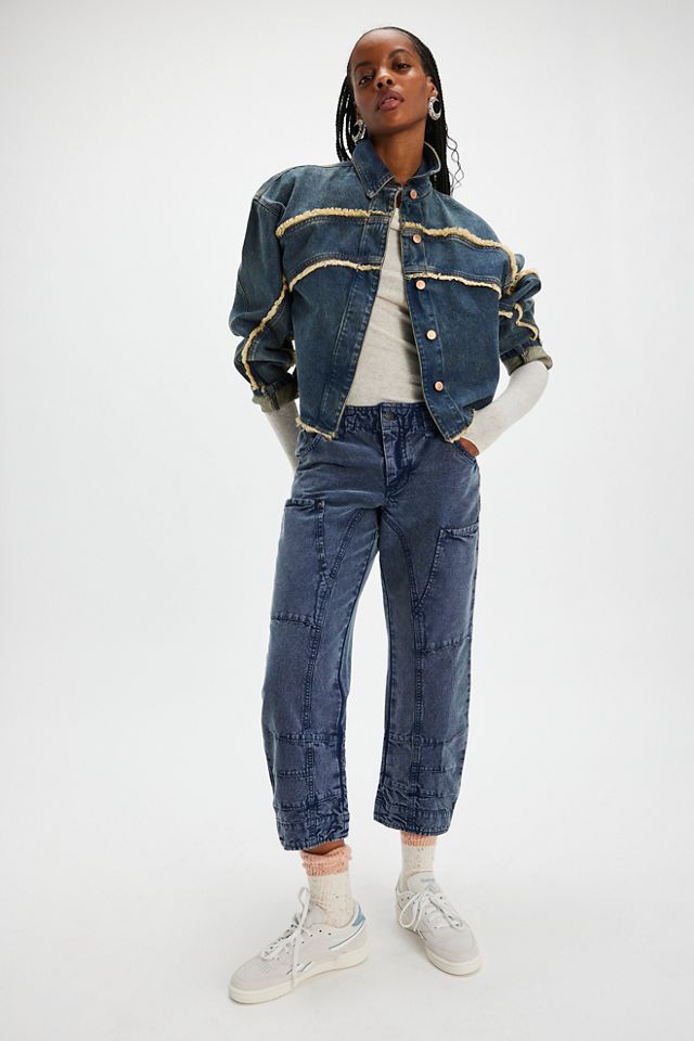 Oval Square River Denim Jacket | Free People
