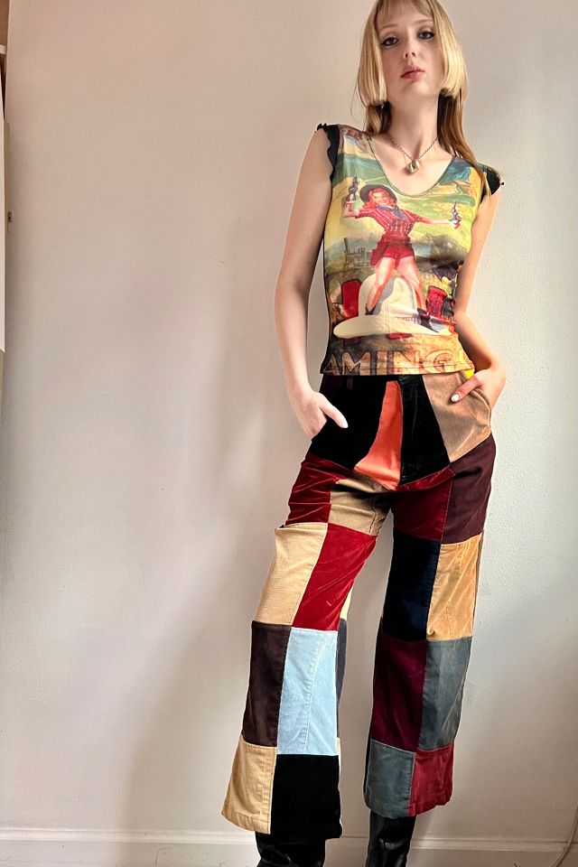 Vintage Patchwork Corduroy Pants Selected by Gypsy Nation Vintage ...