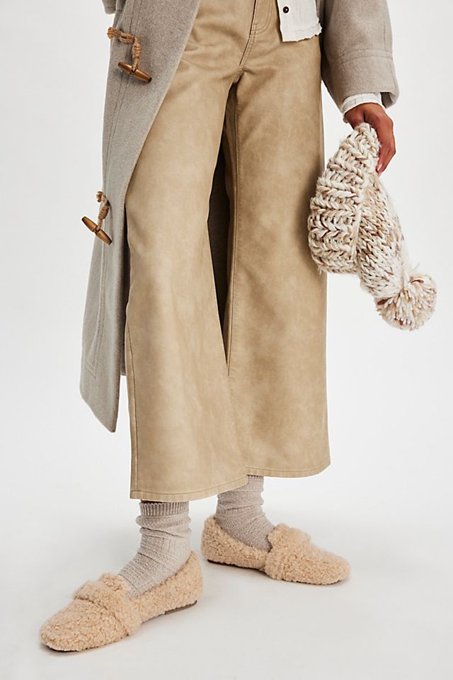 Stage Left Shearling Flats | Free People UK Stage Left Shearling Flats | Free People UK