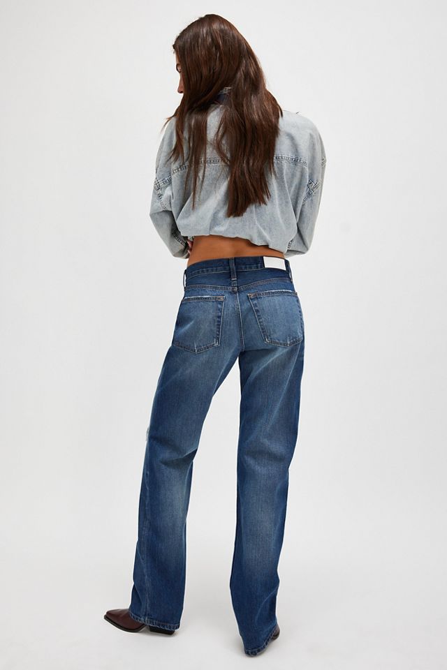 REDONE Easy Straight Jeans | Free People UK