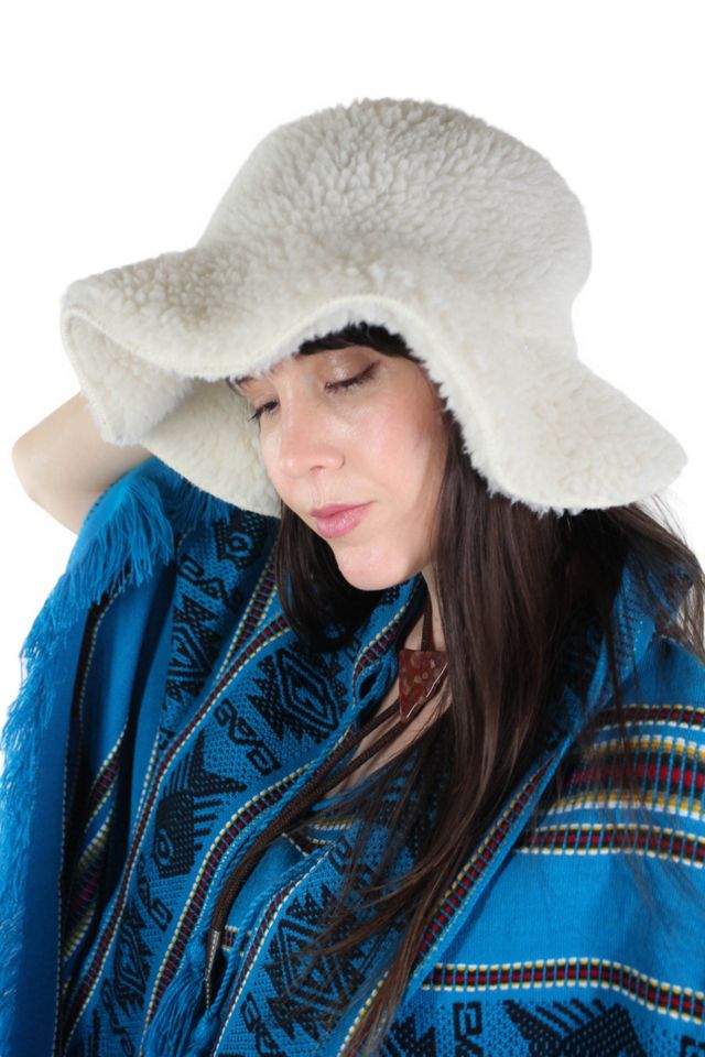 1970s Vintage Sherpa Bucket Hat Selected By Moons + Junes Vintage ...