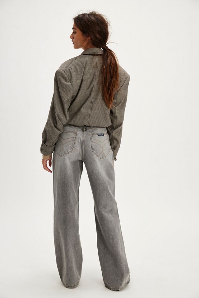 Rolla's Kate Baggy Straight Jeans | Free People
