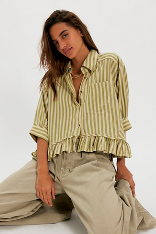 We The Free Bailey Stripe Shirt | Free People