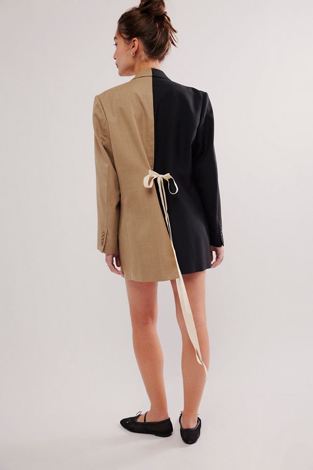 Half & Half Blazer | Free People