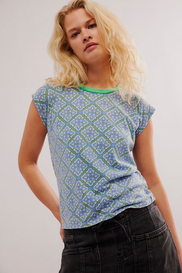 We The Free Bailey Printed Tee | Free People