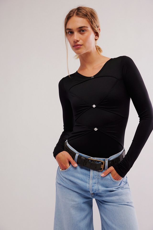 Chiara Covered Bodysuit | Free People