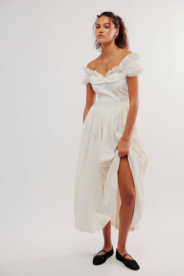 Something Special Drop Waist Midi Free People