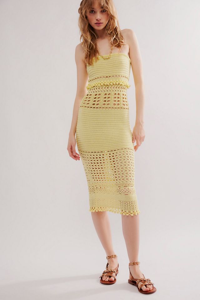 Retrofete Caroline Crochet Dress | Free People UK