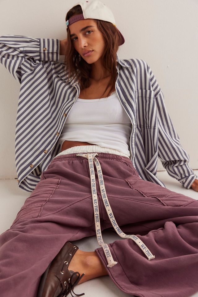 We The Free Jet Set Knit Pull-On Pants | Free People