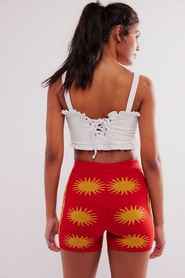 Red Sun Shorts | Free People UK
