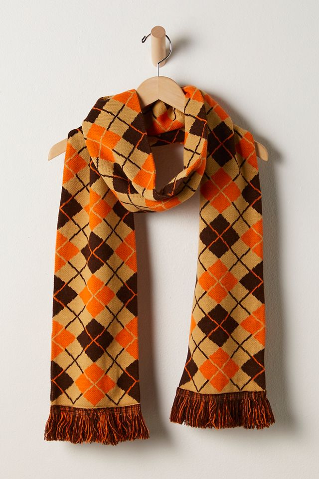 Anna Sui Argyle Scarf | Free People