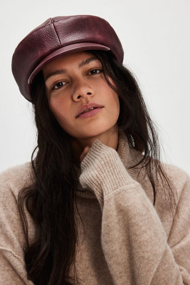 Carrie Distressed Lieutenant Hat | Free People