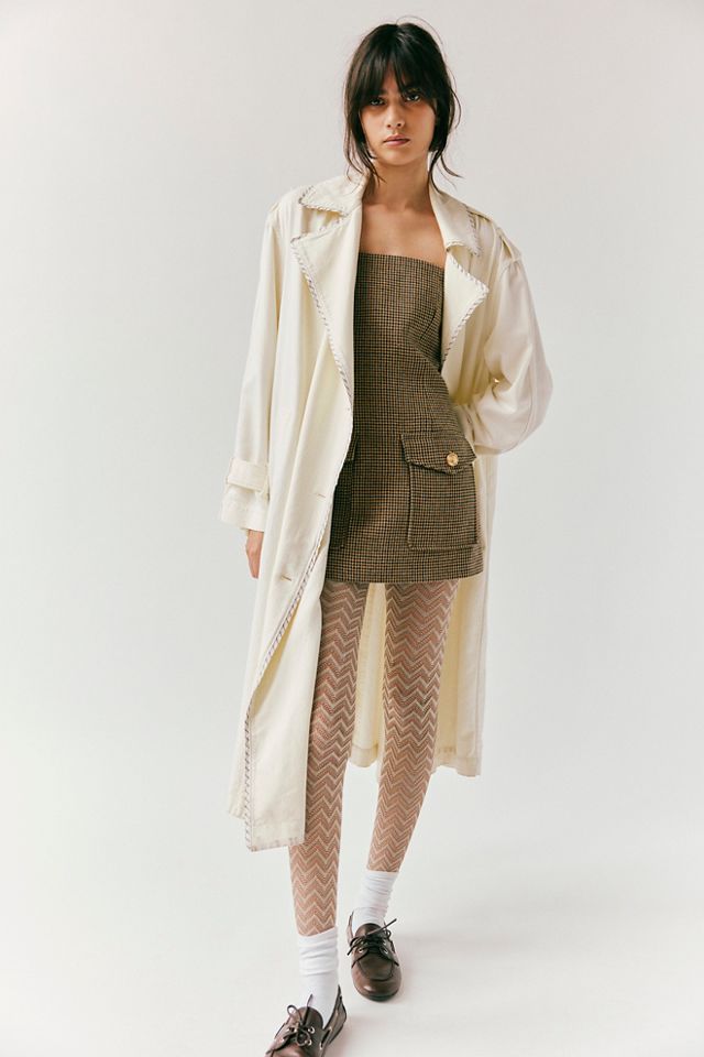 Pointelle Chevron Tights | Free People UK