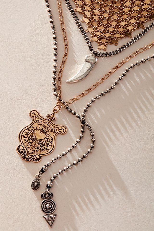 Sage Extreme Layer Necklace | Free People
