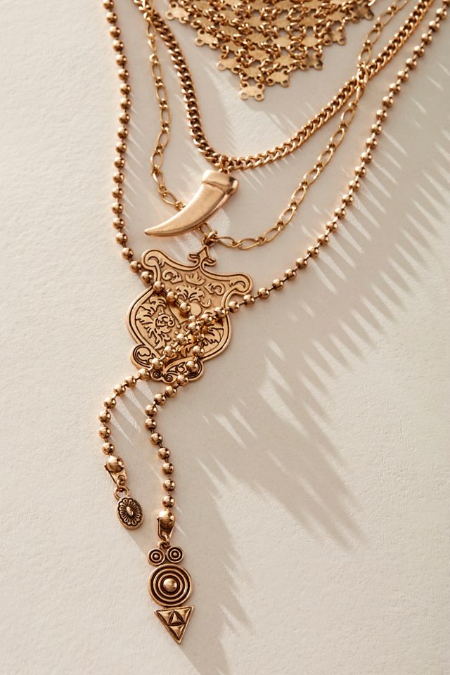 Sage Extreme Layer Necklace | Free People FR