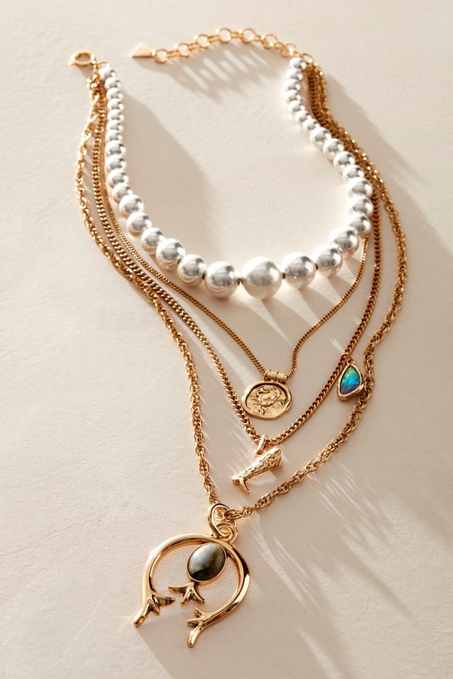 Thea Extreme Layer Necklace | Free People