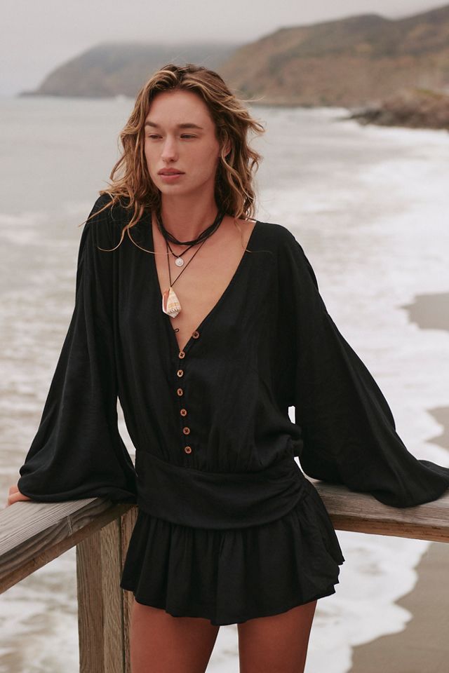 Carson Drop-Waist Romper | Free People