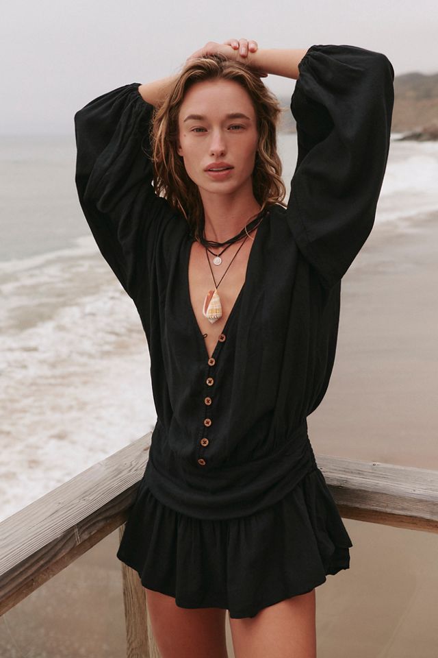 Carson Drop-Waist Romper | Free People